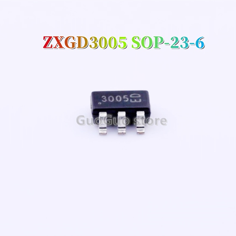 10pcs ZXGD3005E6TA SOT-23-6 ZXGD3005 SOP-23 Marking 3005 gate driver IC ...