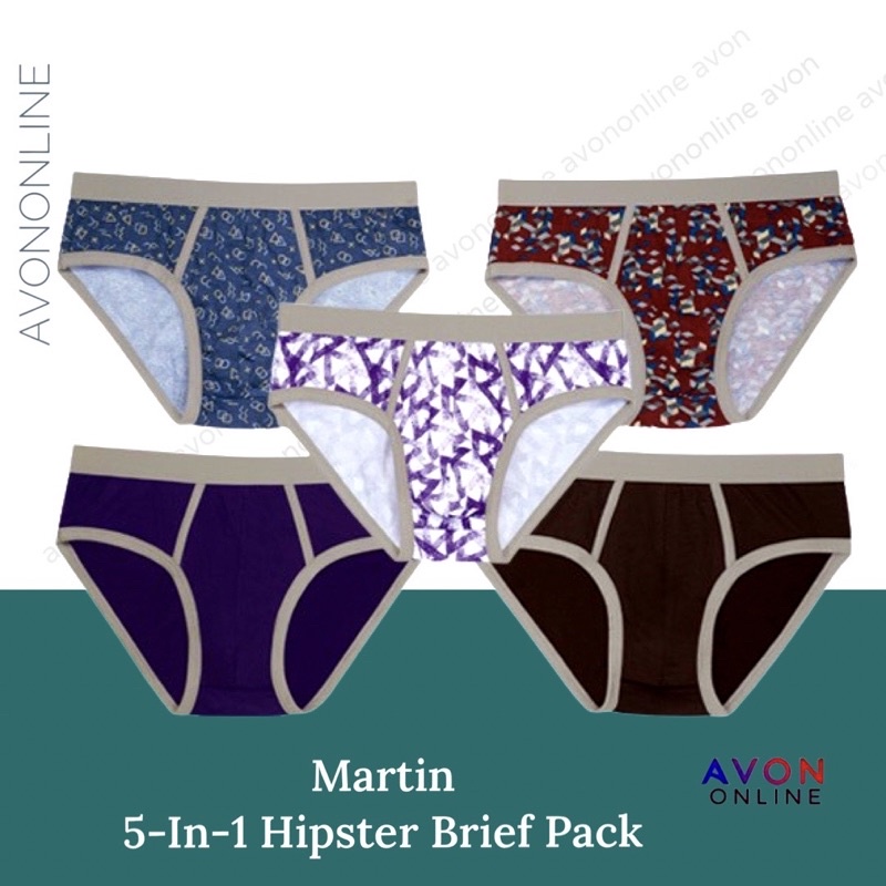 AVON Martin 5in1 Hipster Brief Pack | Shopee Philippines