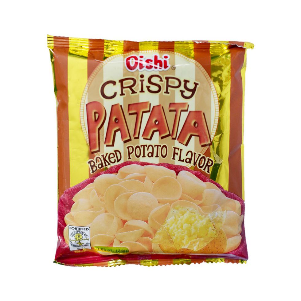 Oishi Crispy Patata Baked Potato Flavor 24g | Shopee Philippines