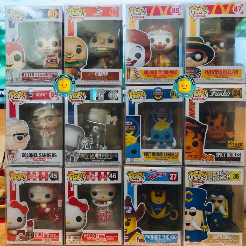Original Authentic FUNKO POP AD ICONS LINE Brand New Excellent ...