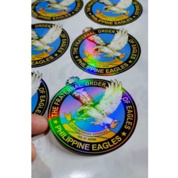 Philippine Eagles Sticker Hologram (TFOE-PE) Car Motorcycle Outdoor ...