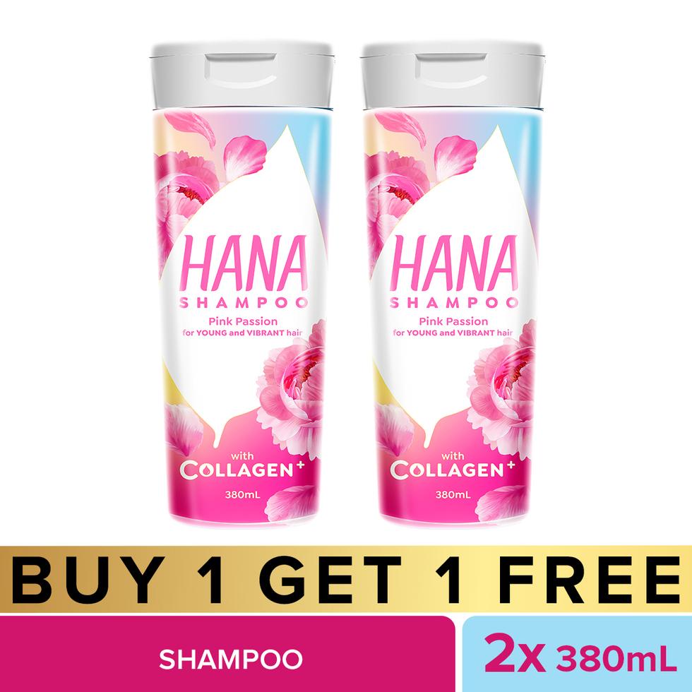 Hana Shampoo Pink Passion 380ml Buy 1 Take 1 | Shopee Philippines