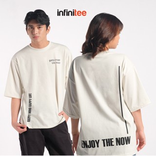 Infinitee Typographic Statement Oversized T Shirt For Men Women Plus ...