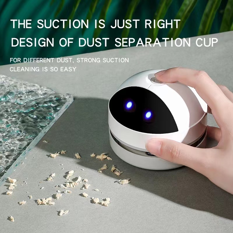 Mini Vacuum Desk Table Cleaner Dust Vacuum Table Sweeper Desktop ...
