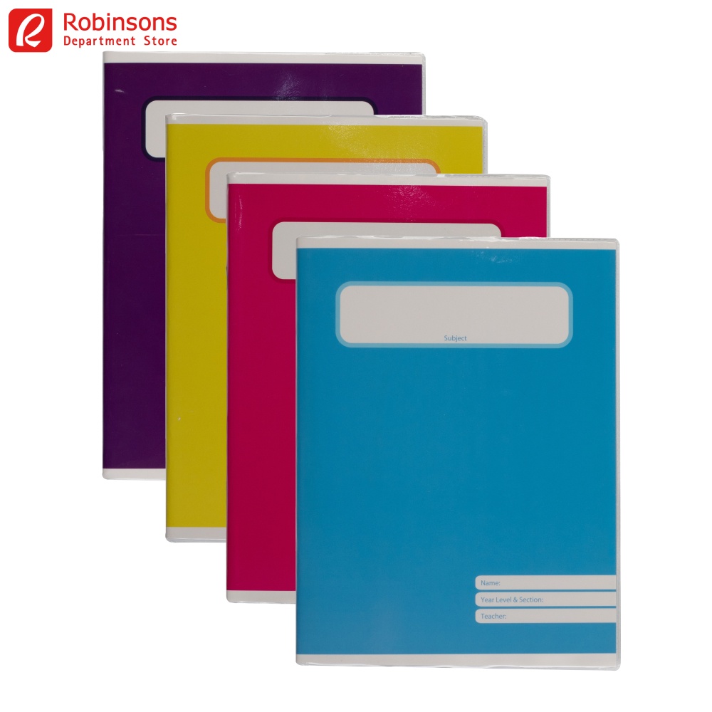 Seven Notes Color Coded Neon Writing Notebook (Assorted Colors ...