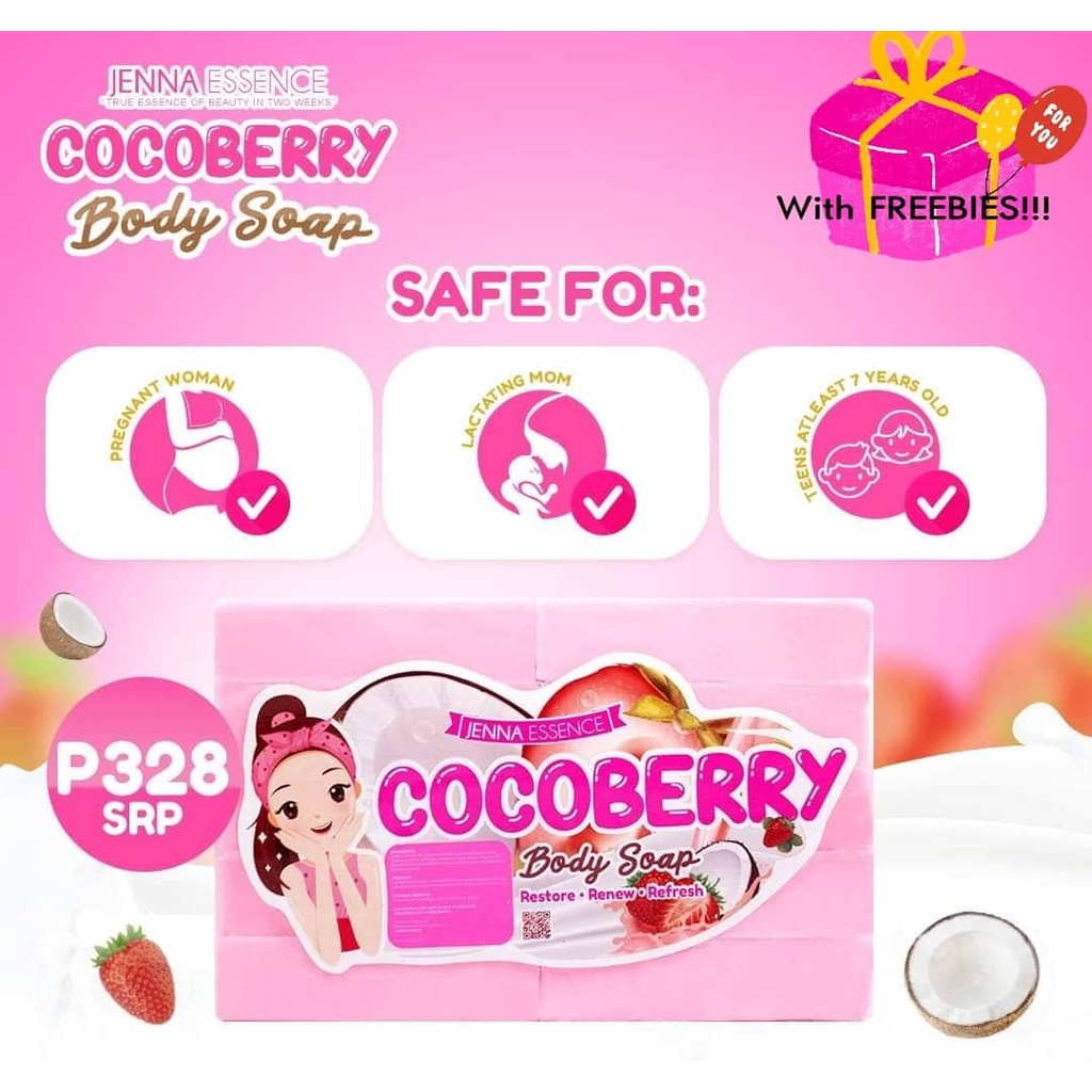 Cocoberry Whitening Soap 1 KG | WITH FREEBIES | ORIGINAL | AUTHENTIC ...
