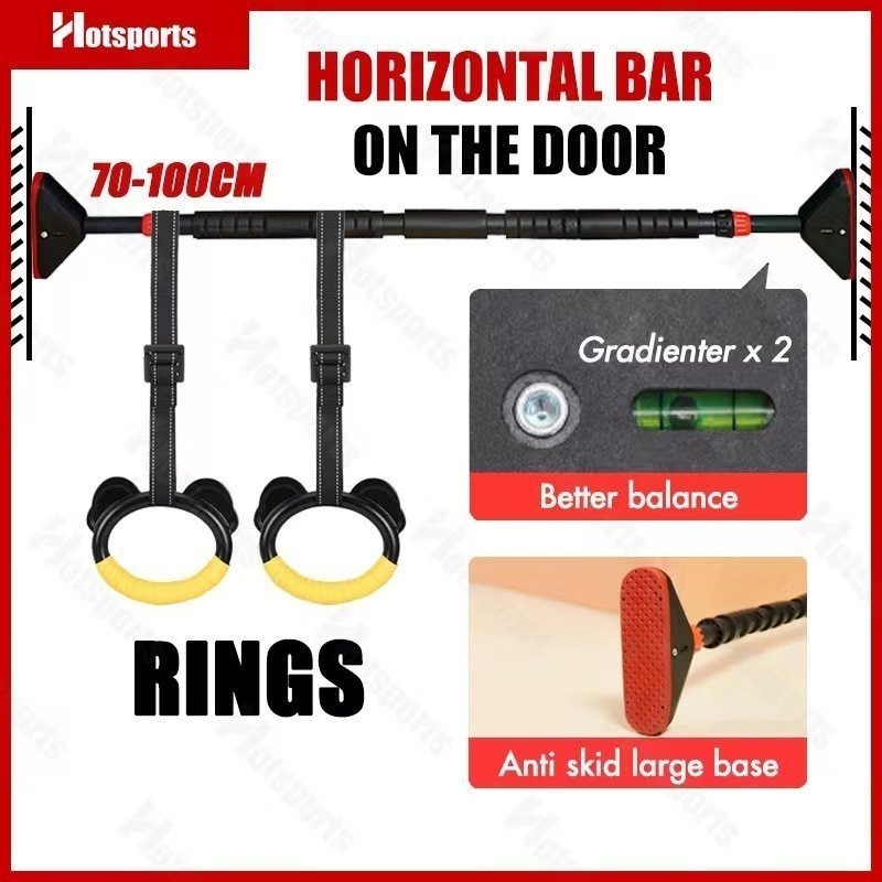 Pull Up Bar Adjustable Door Pull Up Bar Heavy Steel Muscle Training ...