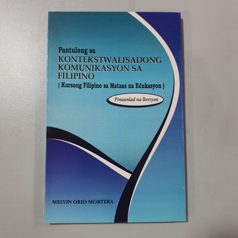 Pantulong sa Kontekstwalisadong Komunikasyon sa Pilipino | Shopee ...