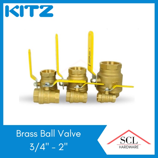 KITZ Brass Ball Valve (ORIGINAL) | Shopee Philippines