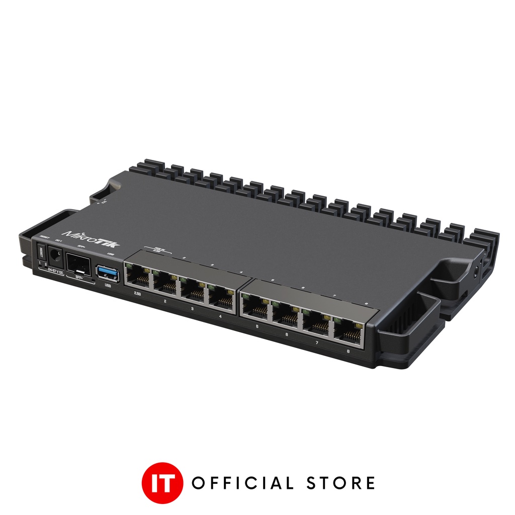 MikroTik Rb5009Ug+S+In - Heavy-Duty 1U Home Router With USB, 1G And 2 ...