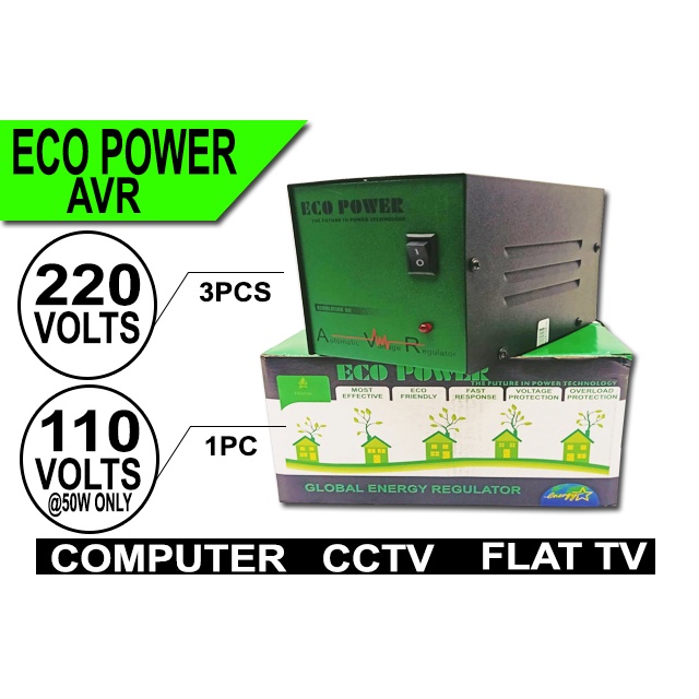 ECO POWER AVR(AUTO VOLTAGE REGULATOR) | Shopee Philippines