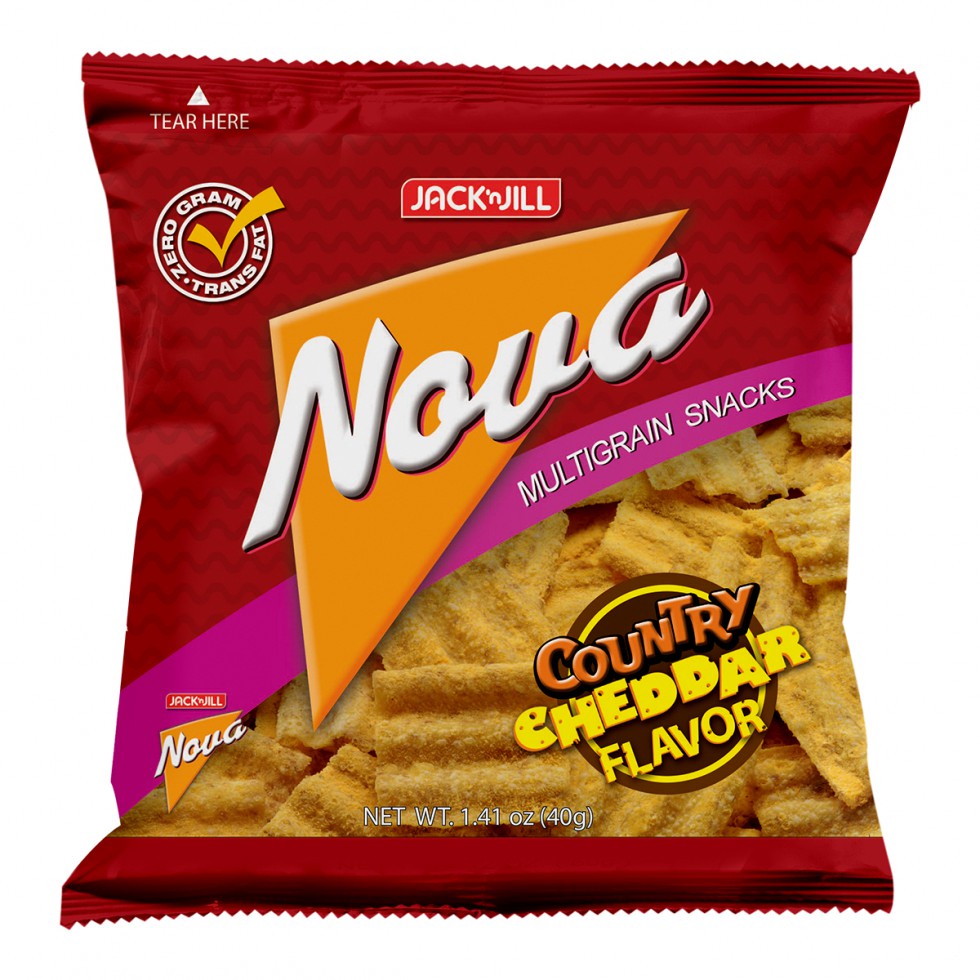 Nova Multigrain Snacks Country Cheddar Flavor 40g | Shopee Philippines