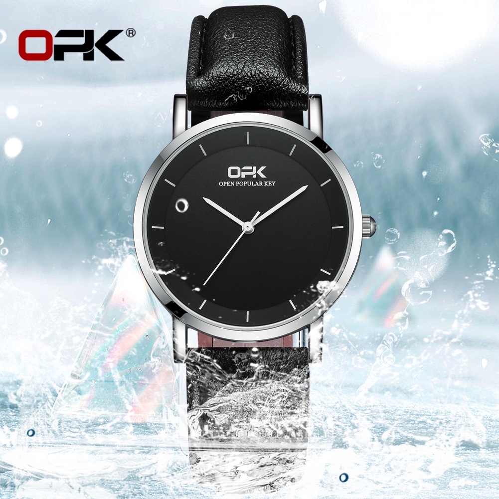 OPK Wrist Watch For Women Woman Leather Strap Authentic Water Proof ...
