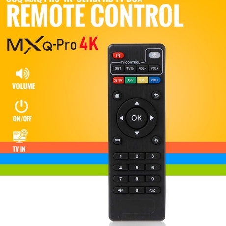 MXQ PRO Remote Control Replacement Remote with Long Transmission ...