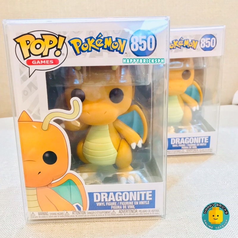 Original Authentic Funko Pop POKEMON DRAGONITE Vinyl Toy Figure Brand ...
