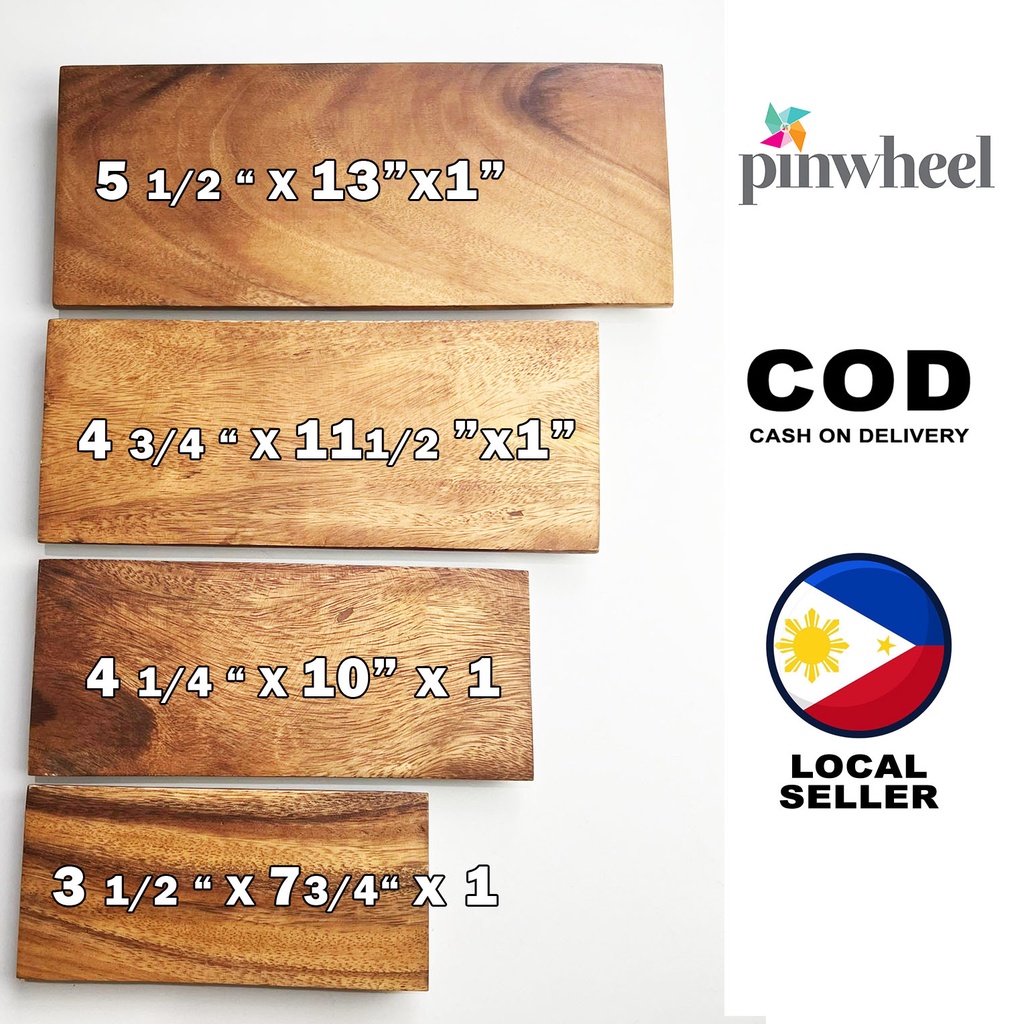 Pinwheel_Acacia Rectangula Wooden Tray_COD / Rectangular Tray | Shopee ...