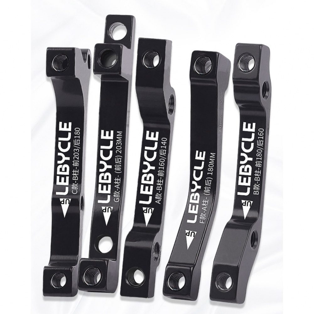Bike Bicycle Disc Brake Adapter For 160mm Post Fork-Mount To 180/203 Mm ...