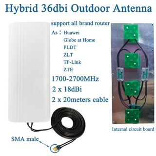 Hybrid Antenna MIMO 3G 4G LTE WIFI Antenna Outdoor Super Galaxy Hybrid ...