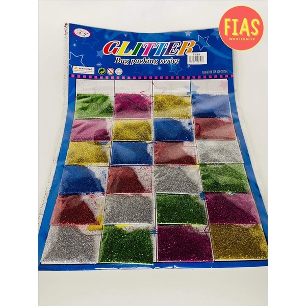 24 Pack Glitters Assorted Color | Shopee Philippines