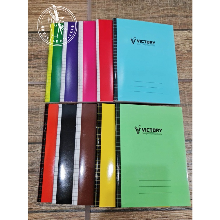 Victory Composition Notebooks 80s with Margin (1 Notebook, Random Color ...
