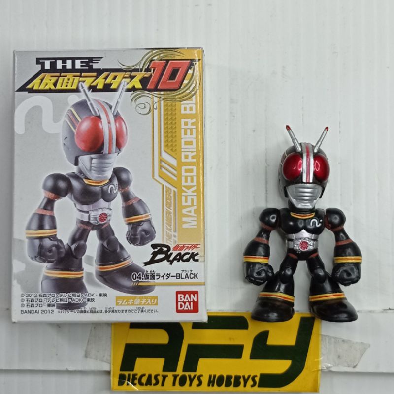 Bandai minifigure chibi kamen rider black | Shopee Philippines