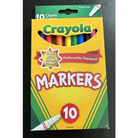 Crayola Markers 10s Fine Line | Shopee Philippines