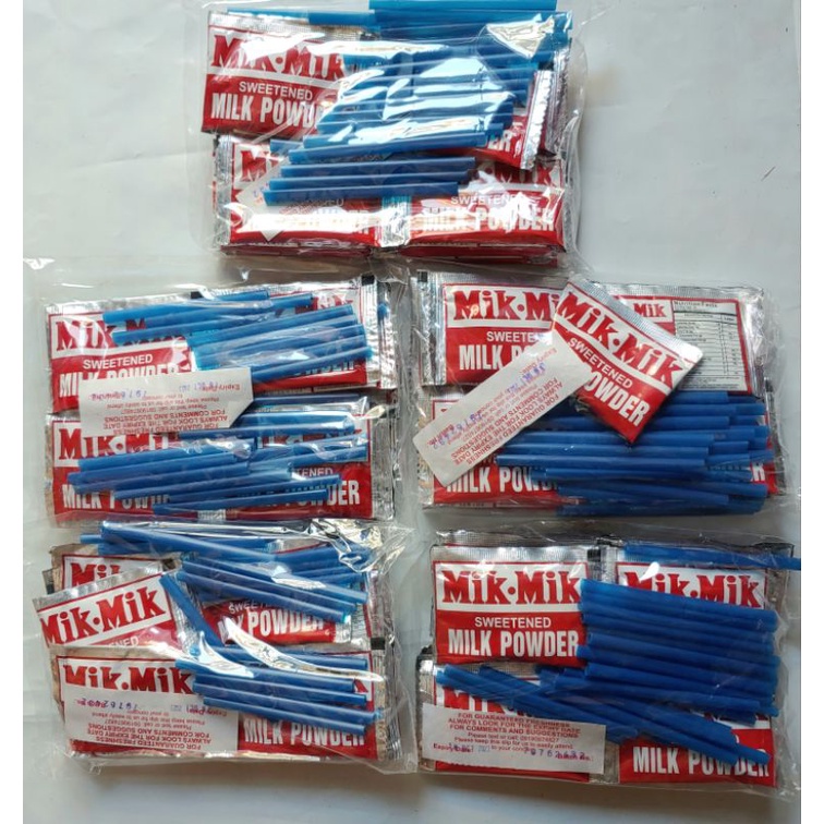 5 Pack Mik-Mik Sweetened Milk Powder | Shopee Philippines