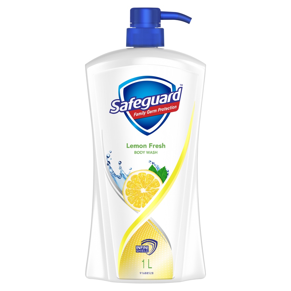 Safeguard Lemon Fresh Body Wash 1 liter | Shopee Philippines