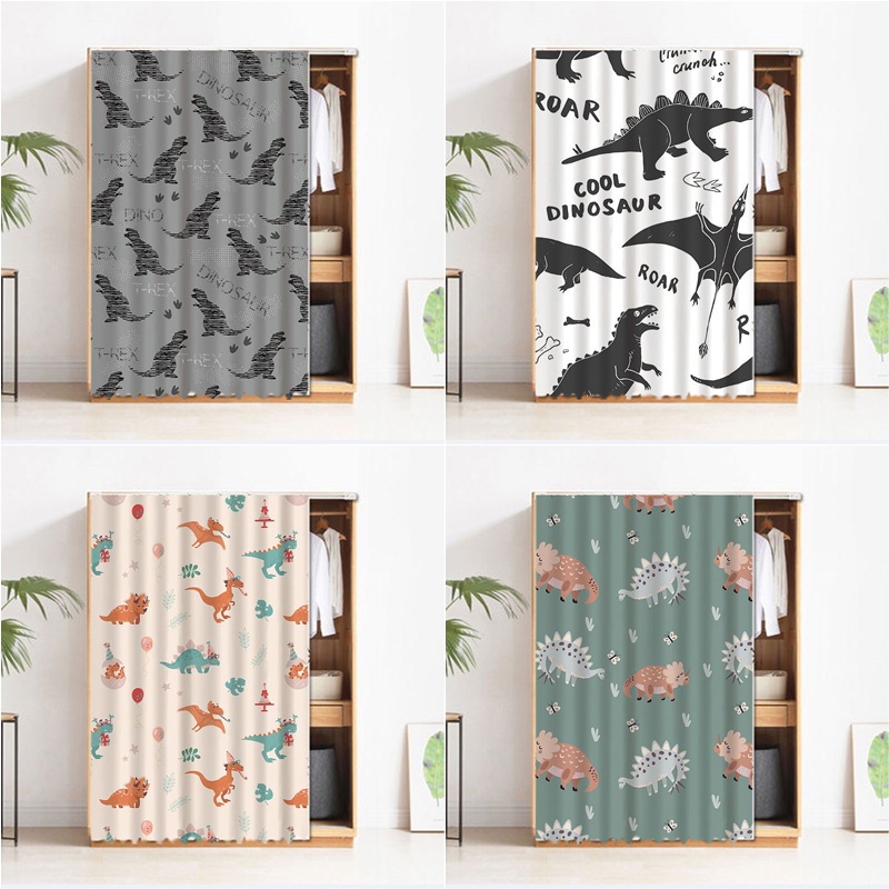 Wardrobe Cover Curtain Dust Cabinet Door Curtain Decoration Ugliness ...
