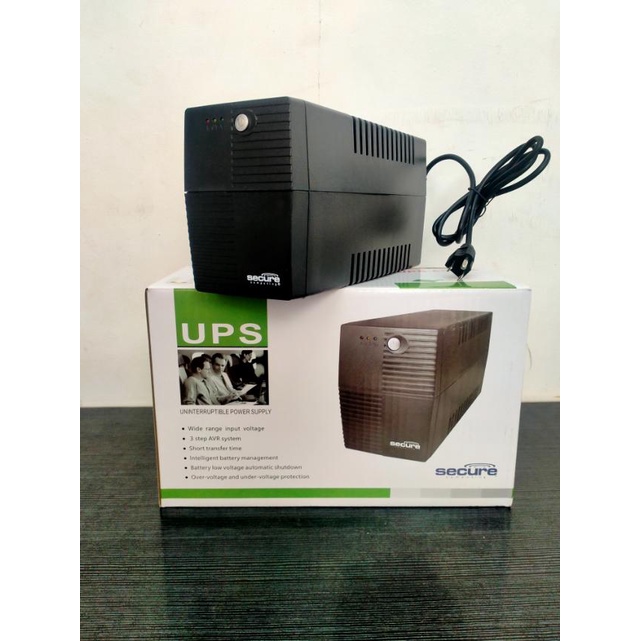 Ups secure 650va 3 step avr system | Shopee Philippines