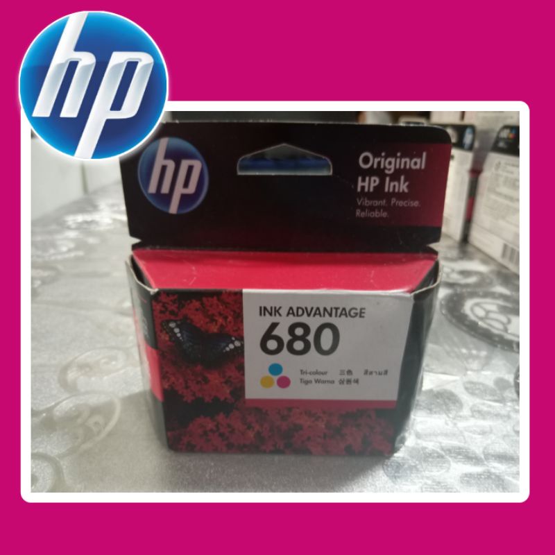 HP INK CARTRIDE 680 Colored | Shopee Philippines
