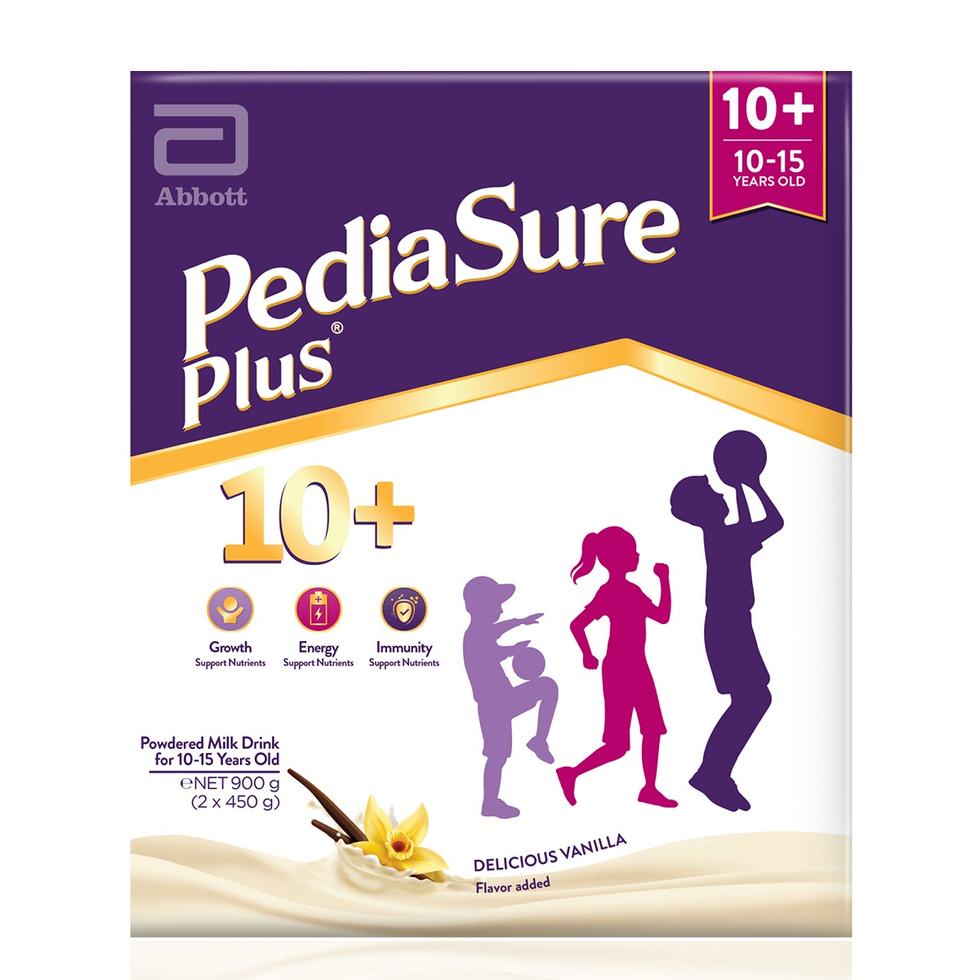 Pediasure Plus 10+ Vanilla 2X450g Powdered Milk Drink For 10-15 Years ...