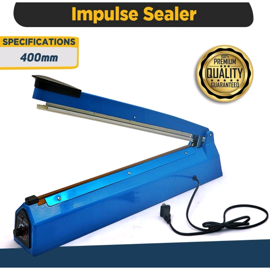Impulse Plastic Sealer Machine Plastic Sealing Machine | Shopee Philippines