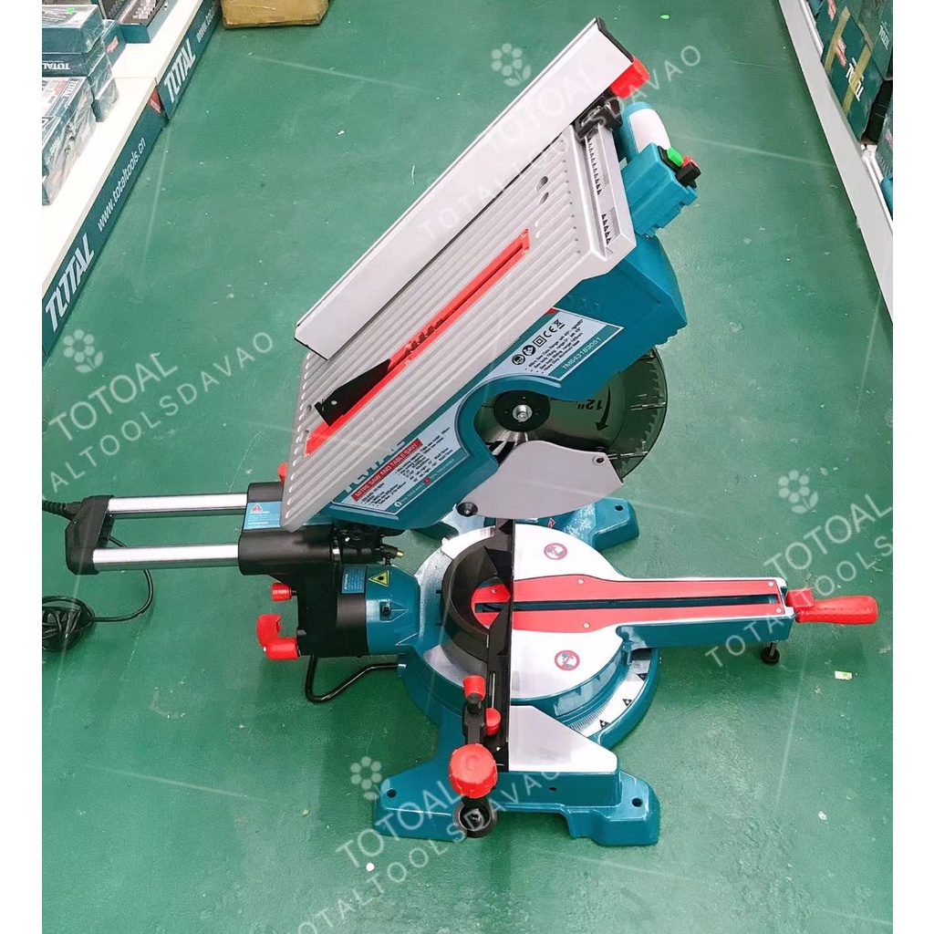 TOTAL Mitre saw and table saw 1800W TMS43183051 INDUSTRIAL | Shopee ...