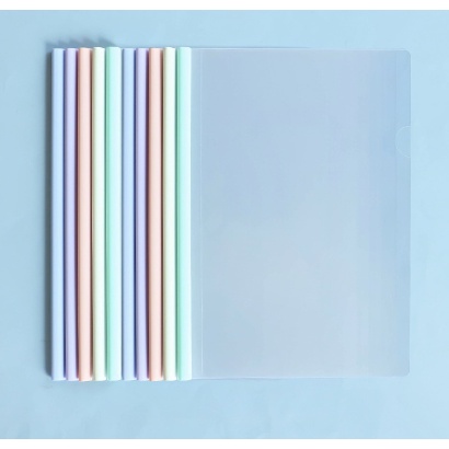 10 Pcs Plastic Clear Report Cover A4 Paper Folder Document Organizer ...