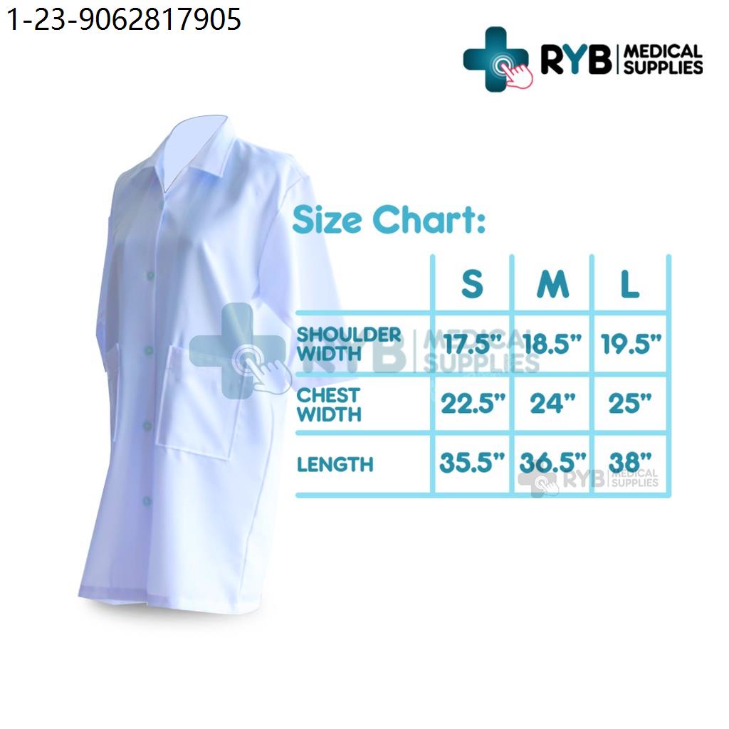 long gown Lab Gown / Laboratory Gown - 3/4's & LONG SLEEVE Unisex ...