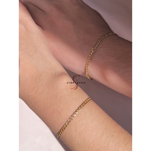 Permanent Bracelet/Couple Bracelet DIY KIT by Stop and Style [Stainless ...