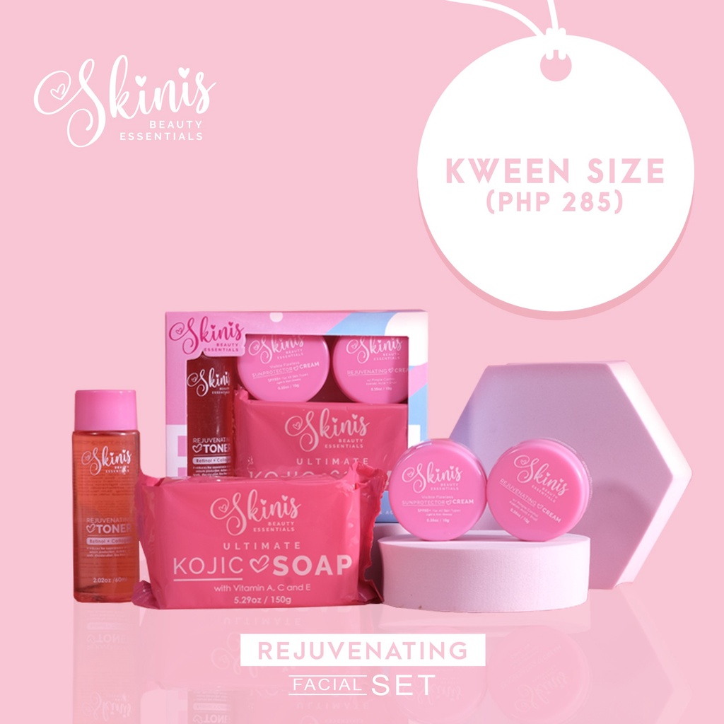 Skinis Rejuvenating Facial Set (Kween Size) | Shopee Philippines