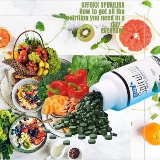 GFOXX SPIRULINA + PROBIOTICS FOOD SUPPLEMENTS - FDA HALAL CERTIFIED ...