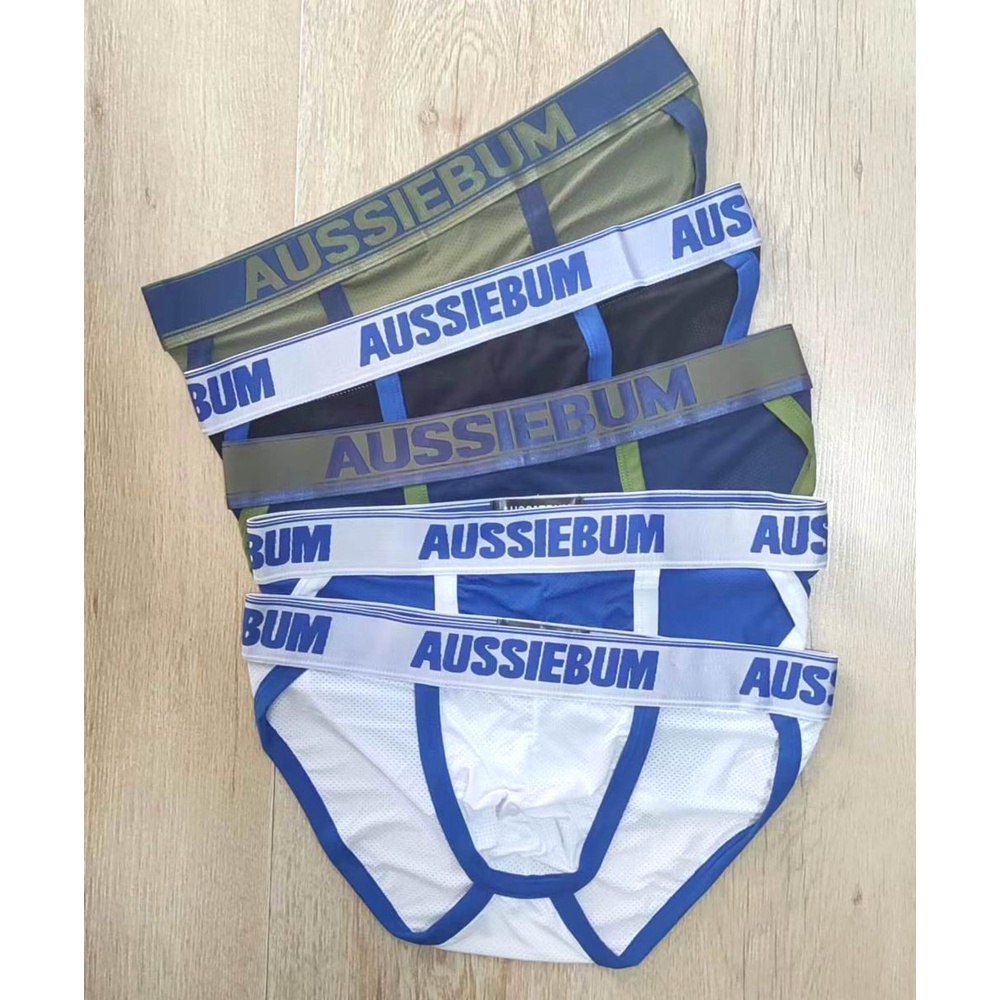 Aussie Bum Men High Cut Air Through Briefs Convex Bag Man Sexy Brief US ...