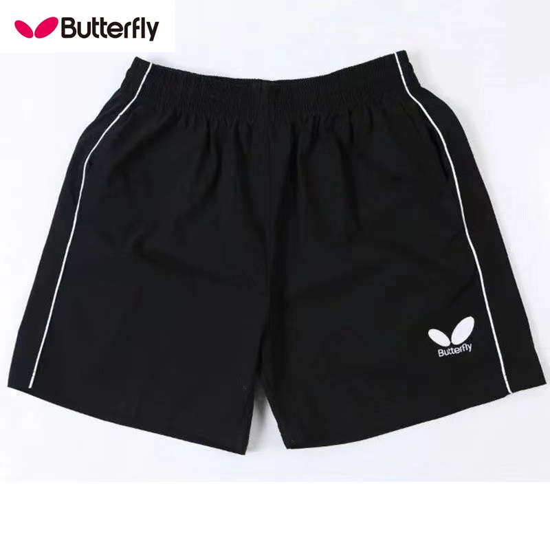 Butterfly Table Tennis Uniform Men's and Women's Sports Shorts Elastic ...