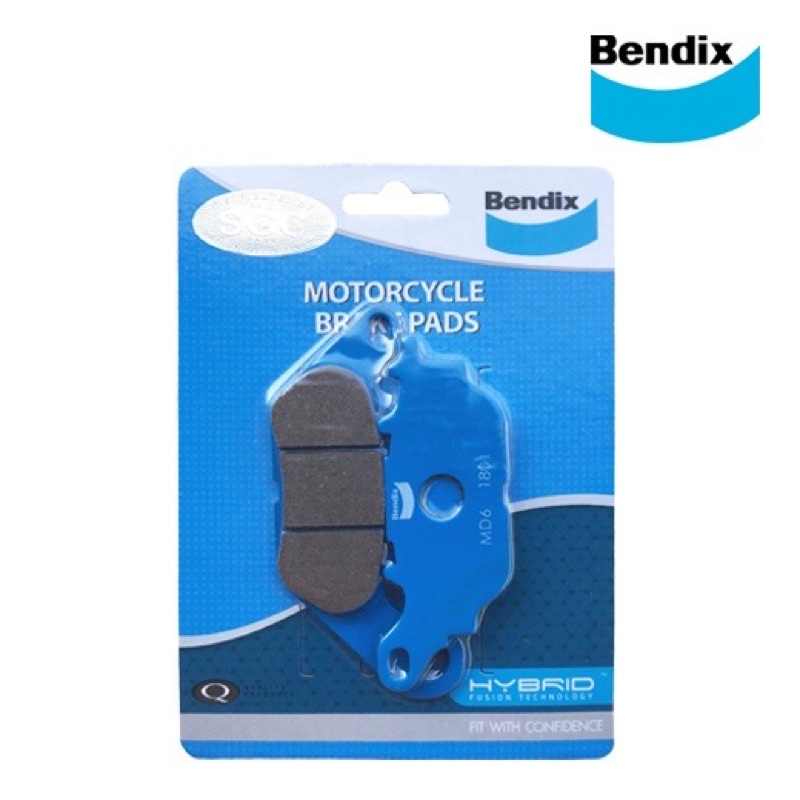 BENDIX Brake Pad MD6 [Front] Mio Sporty - Mio 125 MX - NMAX (RR ...