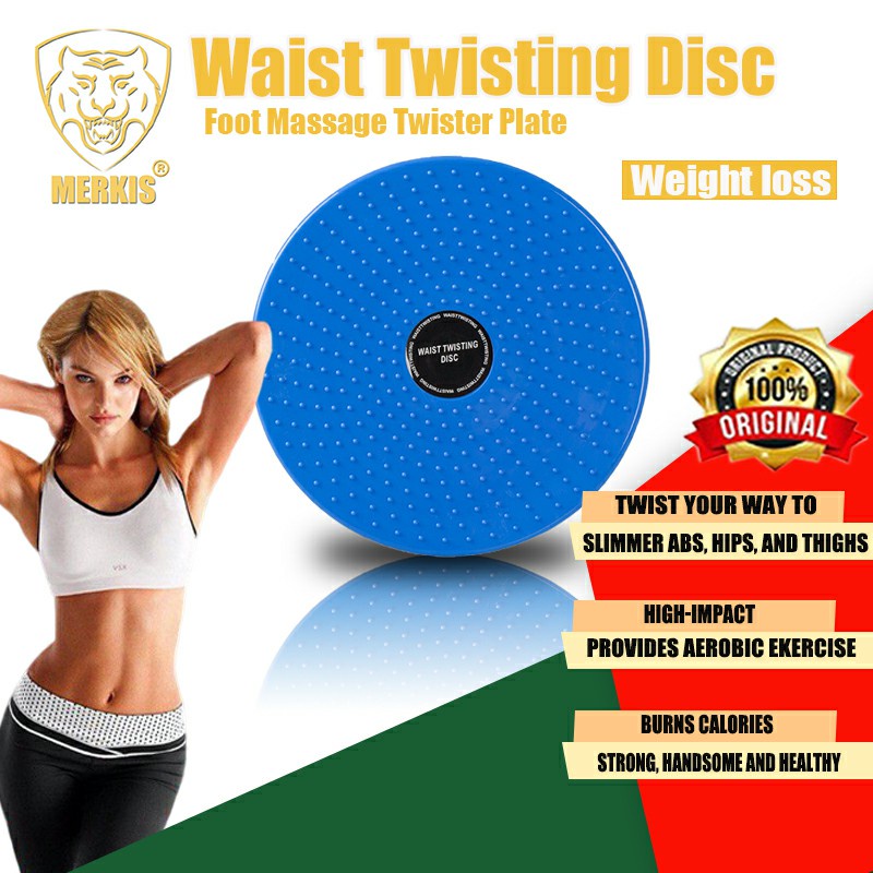 Upgrade Balance Rotating Trimmer Fitness Core Waist Twisting Disc Foot ...