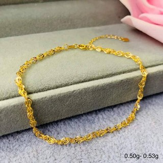 DAMASCUS OR PALAY BRACELET WHOLE DESIGN 18K SAUDI GOLD | Shopee Philippines