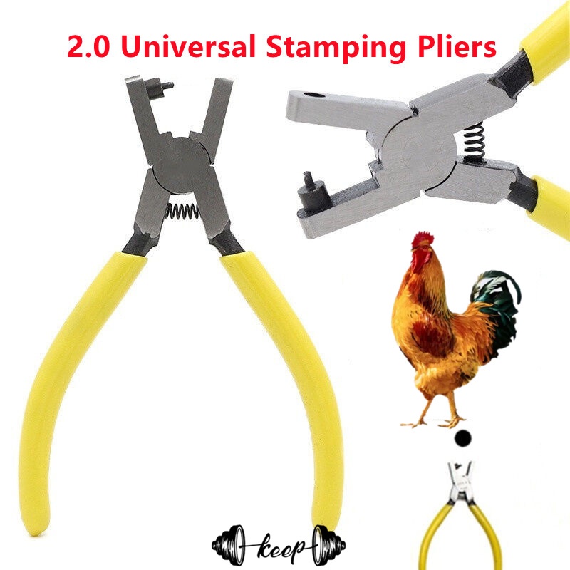 2mm Round hole Chicken Toe Puncher Hangtag punching Chicken Farm ...