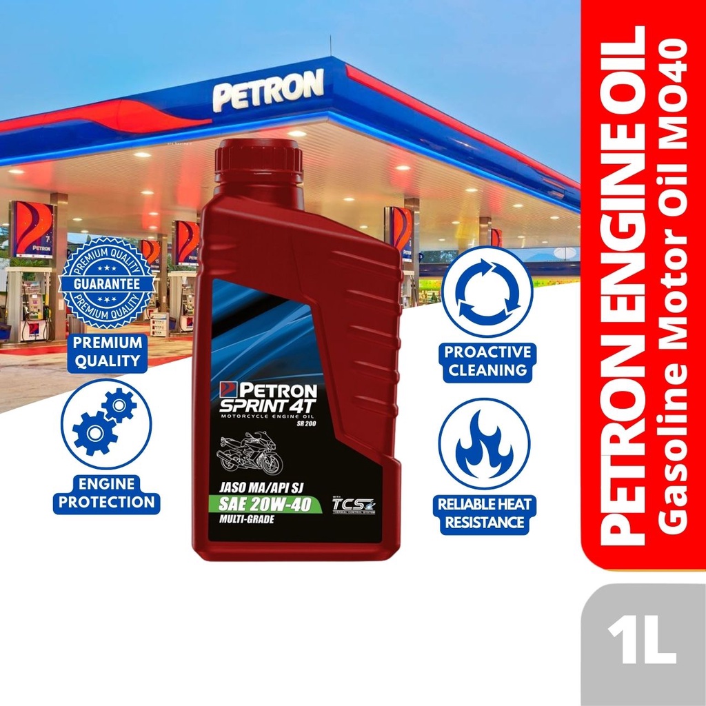 PETRON SPRINT 4T SR450 PREMIUM MULTIGRADE MOTORCYCLE OIL SAE 20W50 ...
