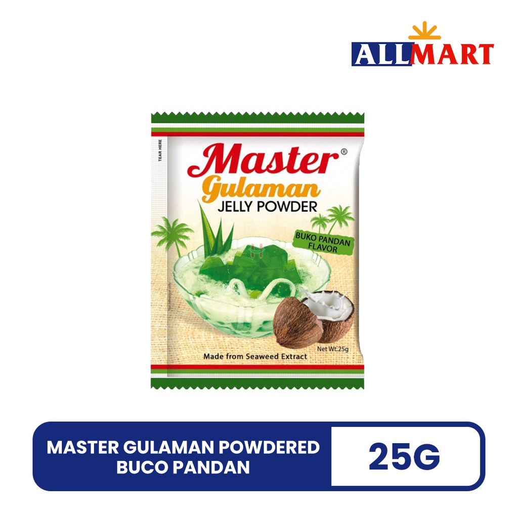 Master Gulaman Powdered Buco Pandan 25g | Shopee Philippines