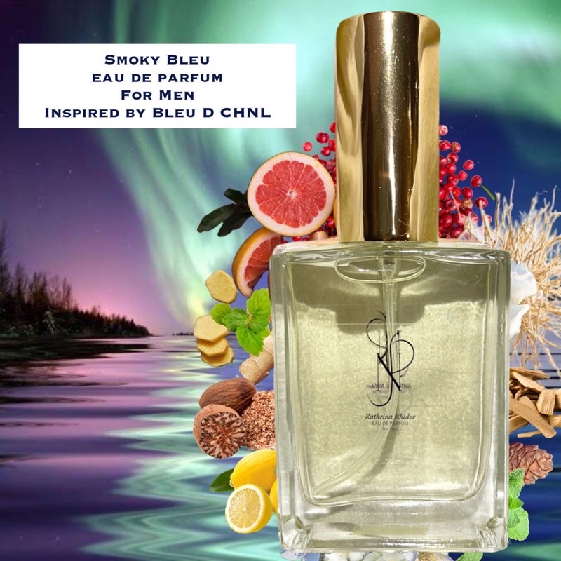 Smoky BLEU Eau De Parfum | Kathrina Wilder Fragrance Inspired Perfume ...