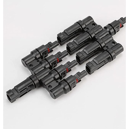 T-type photovoltaic MC4 connector Adapter Male Female T Branch ...