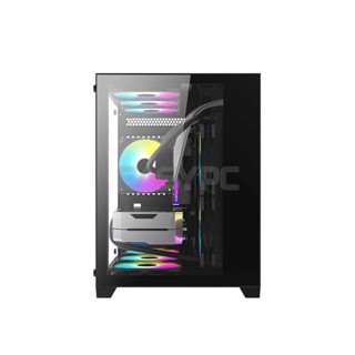 EasyPC | Keytech Robin Mini Dual Chamber Micro ATX PC Case Black or ...